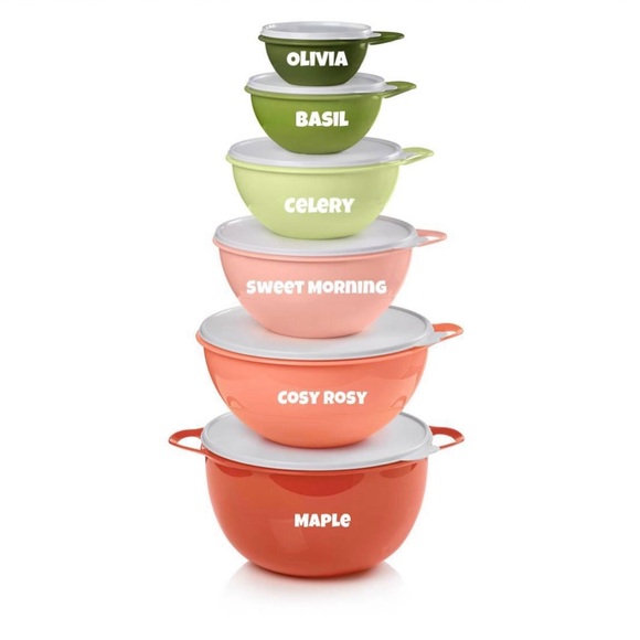 Tupperware | Other | Tupperware Thatsa 6pc Set | Poshmark